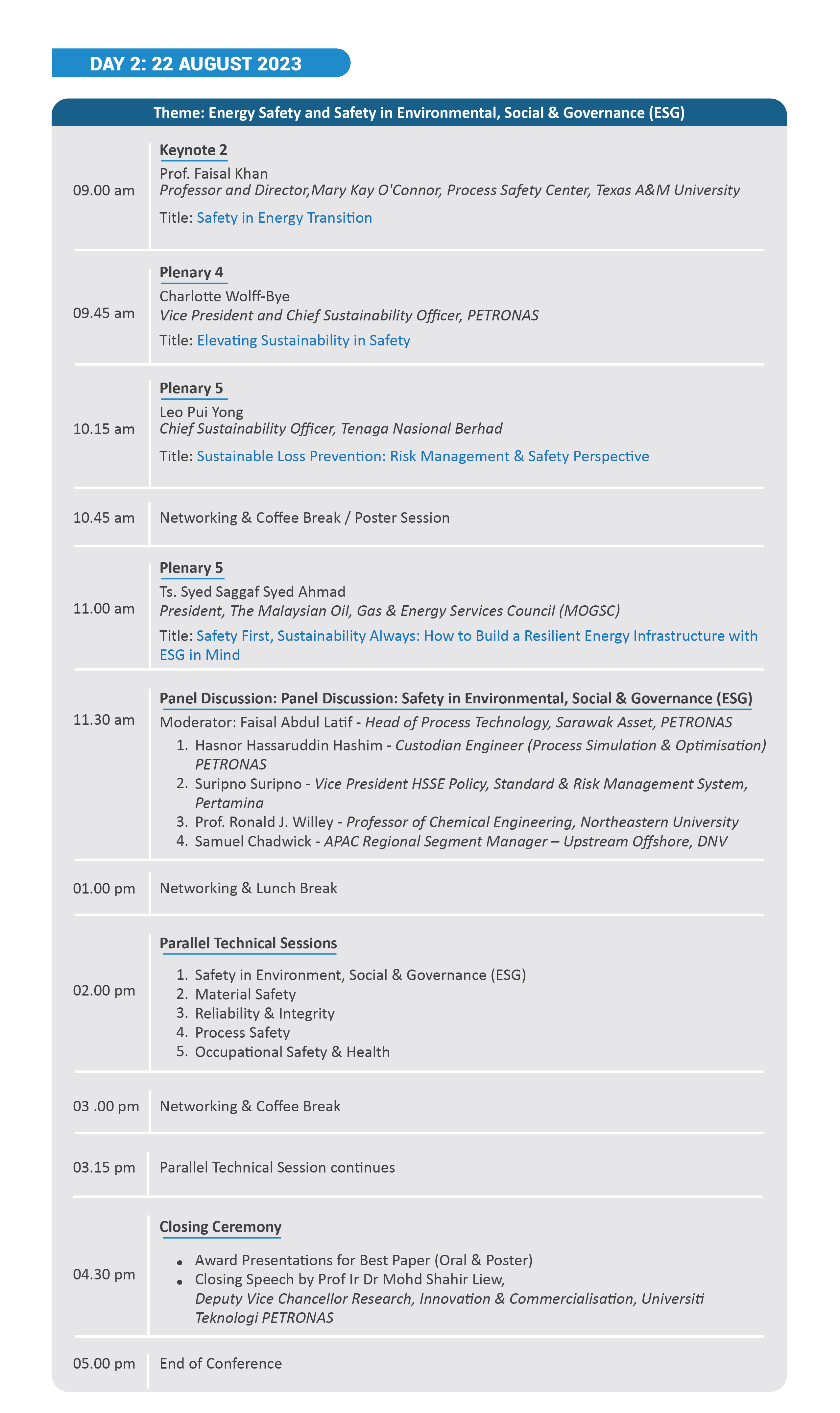 CAPS Conference Programme